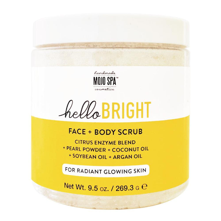 Hello Bright Face & Body Scrub – Mojo Spa